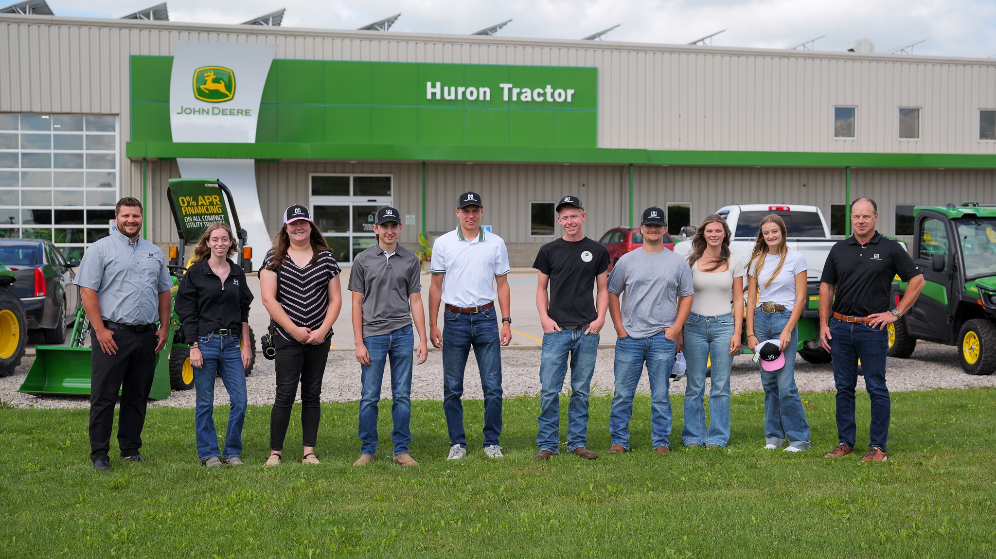 2025 Winners – group photo – Huron Tractor